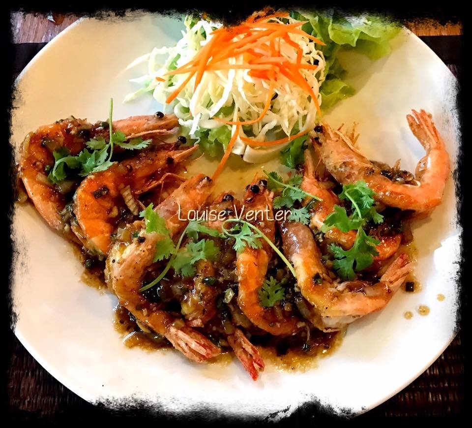 GARLIC PRAWNS WITH PEPPERCORNS - Your Recipe Blog