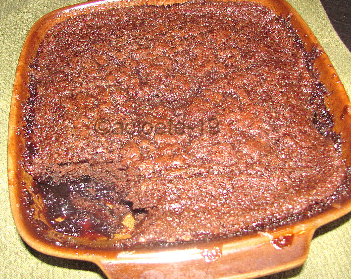 GEBAKTE SJOKOLADEPOEDING - Your Recipe Blog