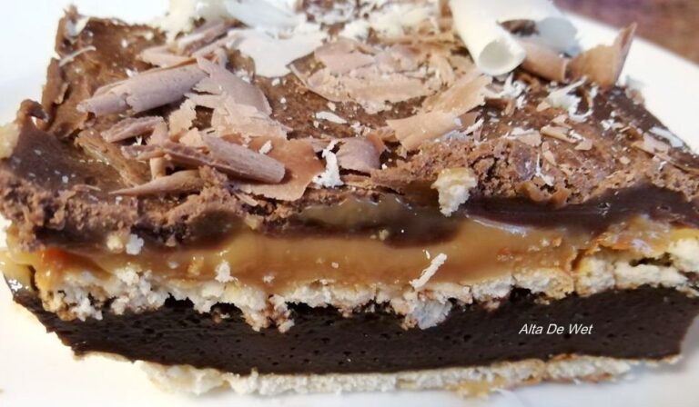 SJOKOLADE VLASKYWE - Your Recipe Blog
